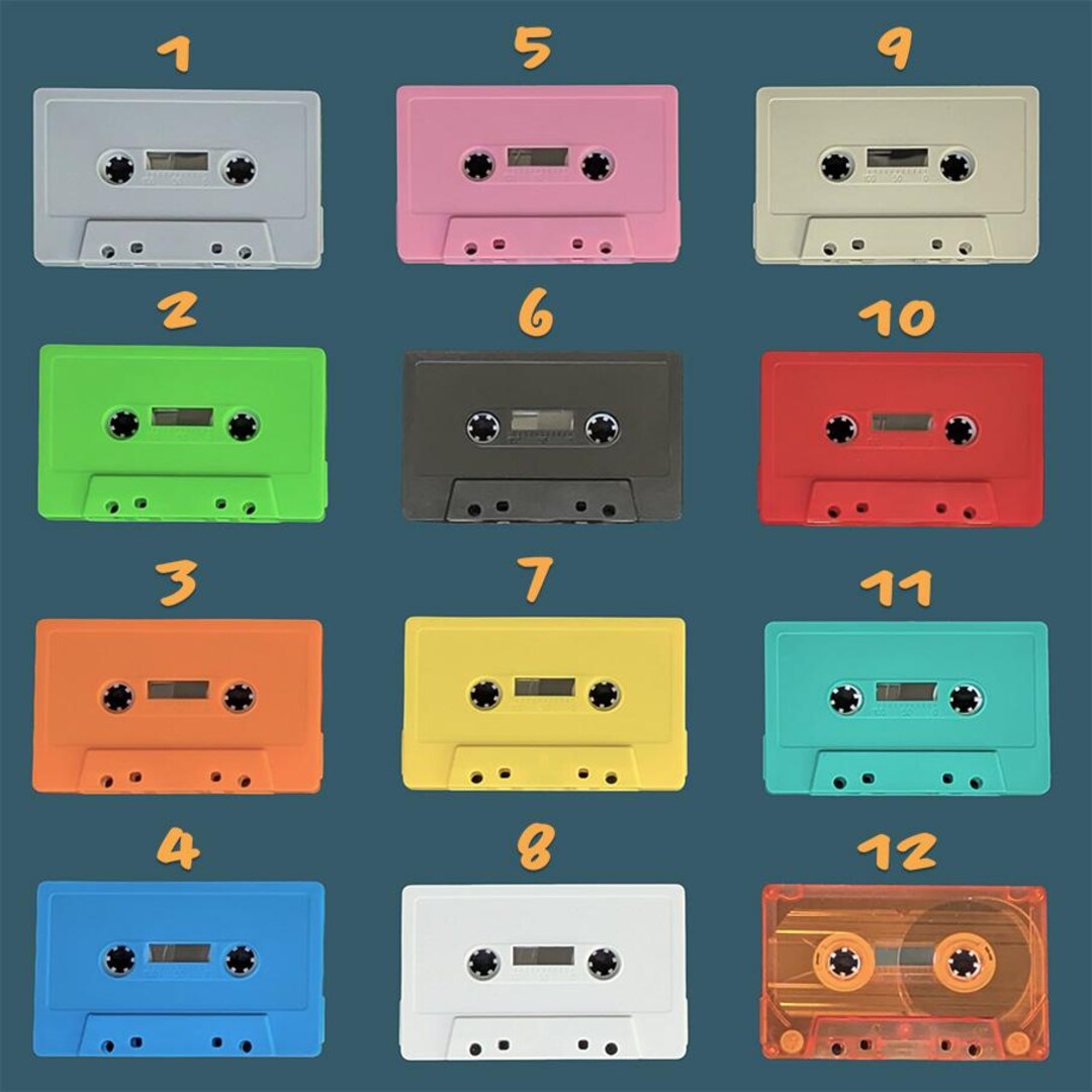 Custom Cassette Tape – Your Playlist Mixtape | Personalized Audio Gift ...