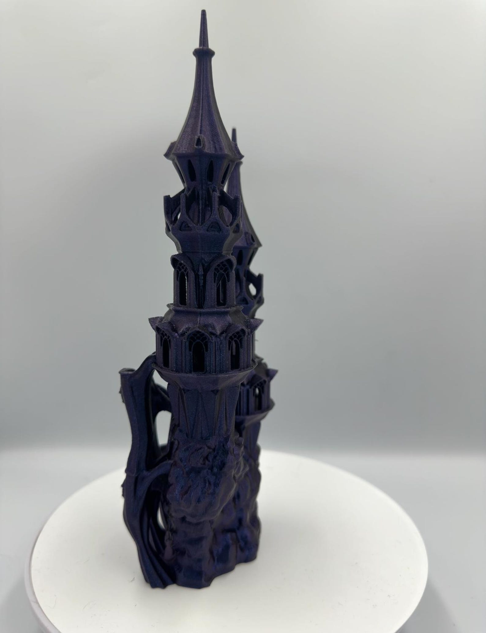 Gothic Spire Tower, , Fantsay Castle Terrain, 3d Printed Model, Gothic ...
