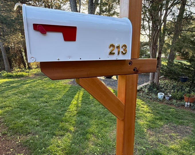 Traditional Custom High Quality Cedar Mailbox and Post - Made to Order ...