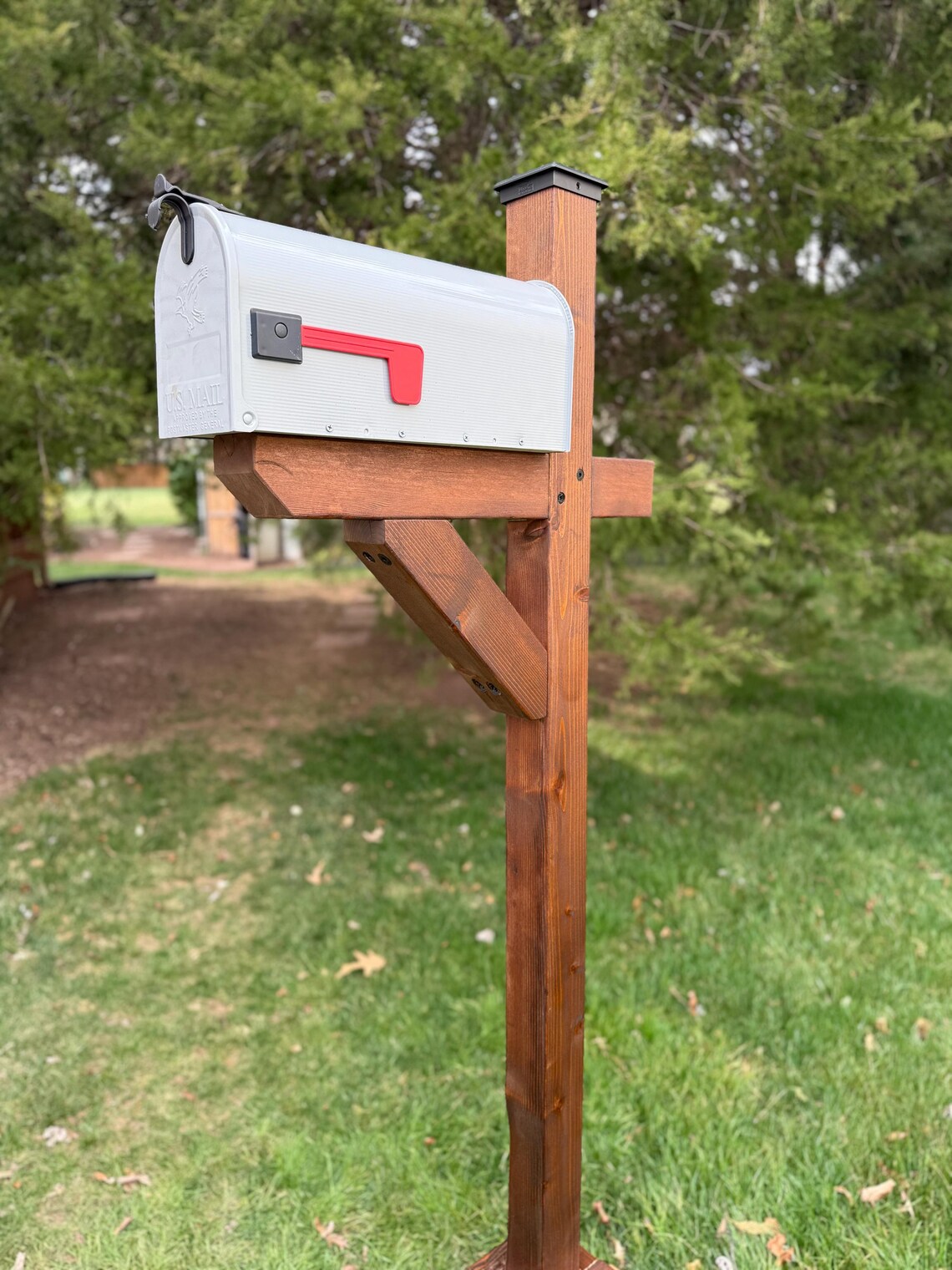 Traditional Custom High Quality Cedar Mailbox and Post - Made to Order ...