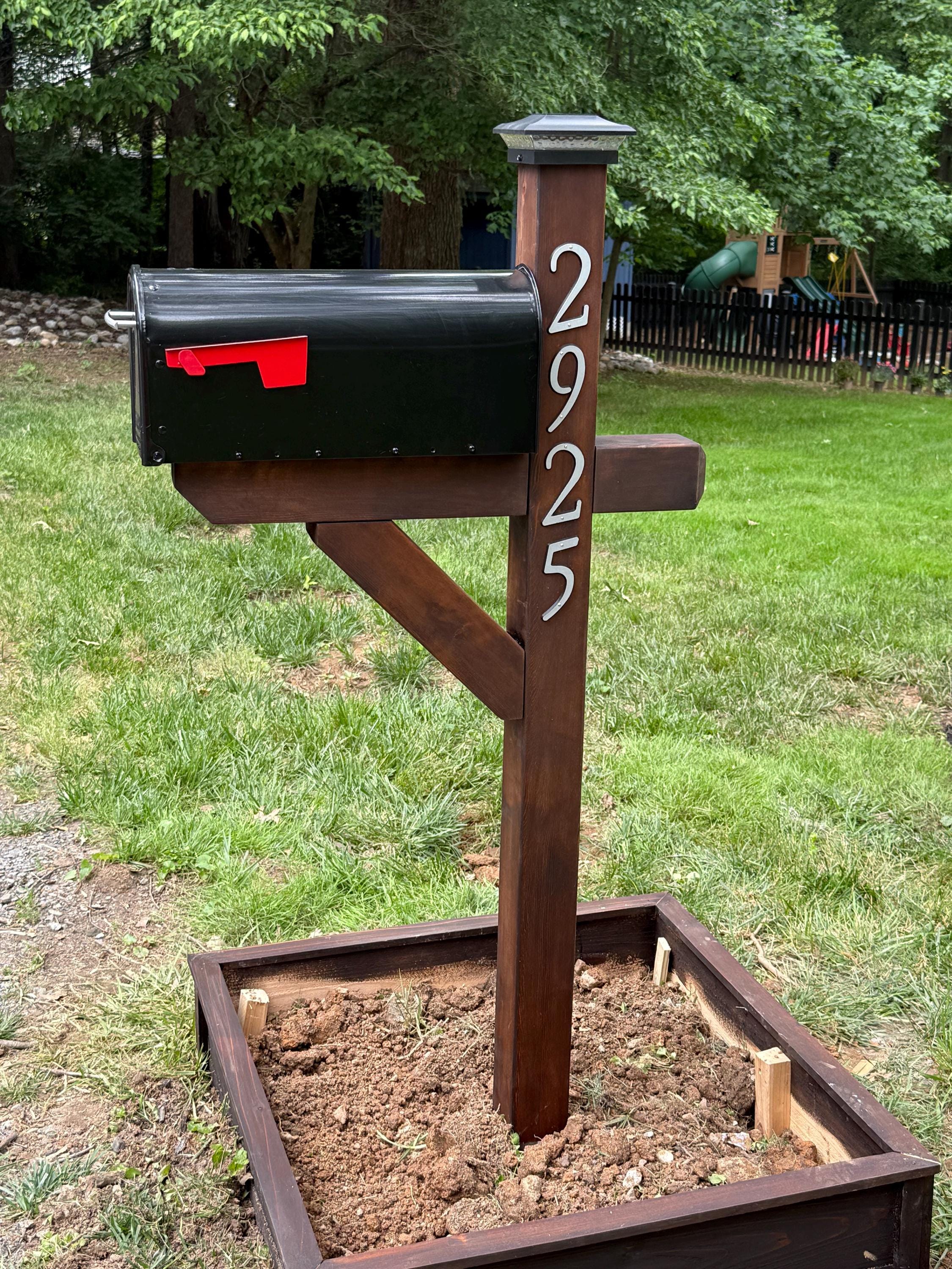 Traditional Custom High Quality Cedar Mailbox and Post - Made to Order ...