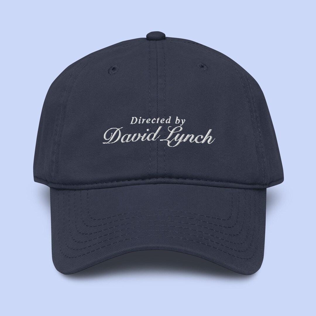 David Lynch Embroidery Hat, Directed by David Lynch Cap, Movie Buff ...