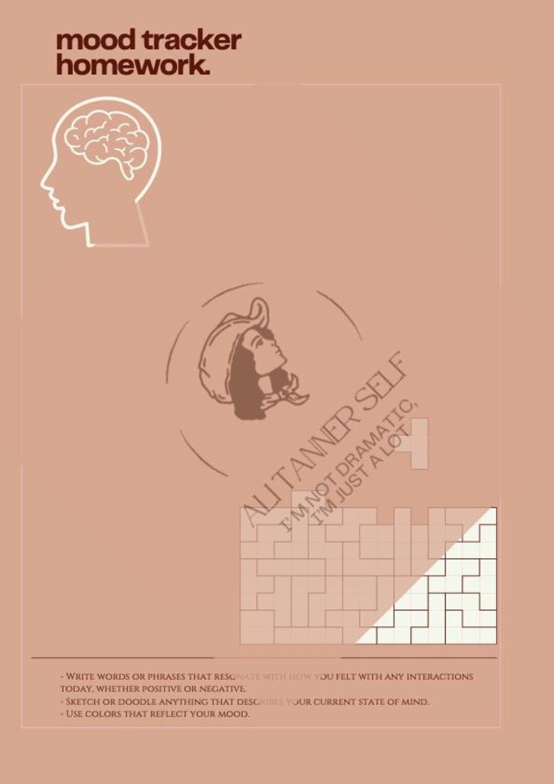 Mood Tracker Worksheets - Etsy