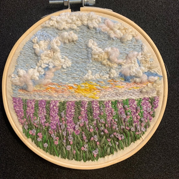 Embroidery Landscape - Etsy