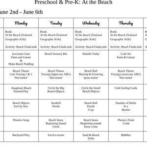June Lesson Plan - Etsy