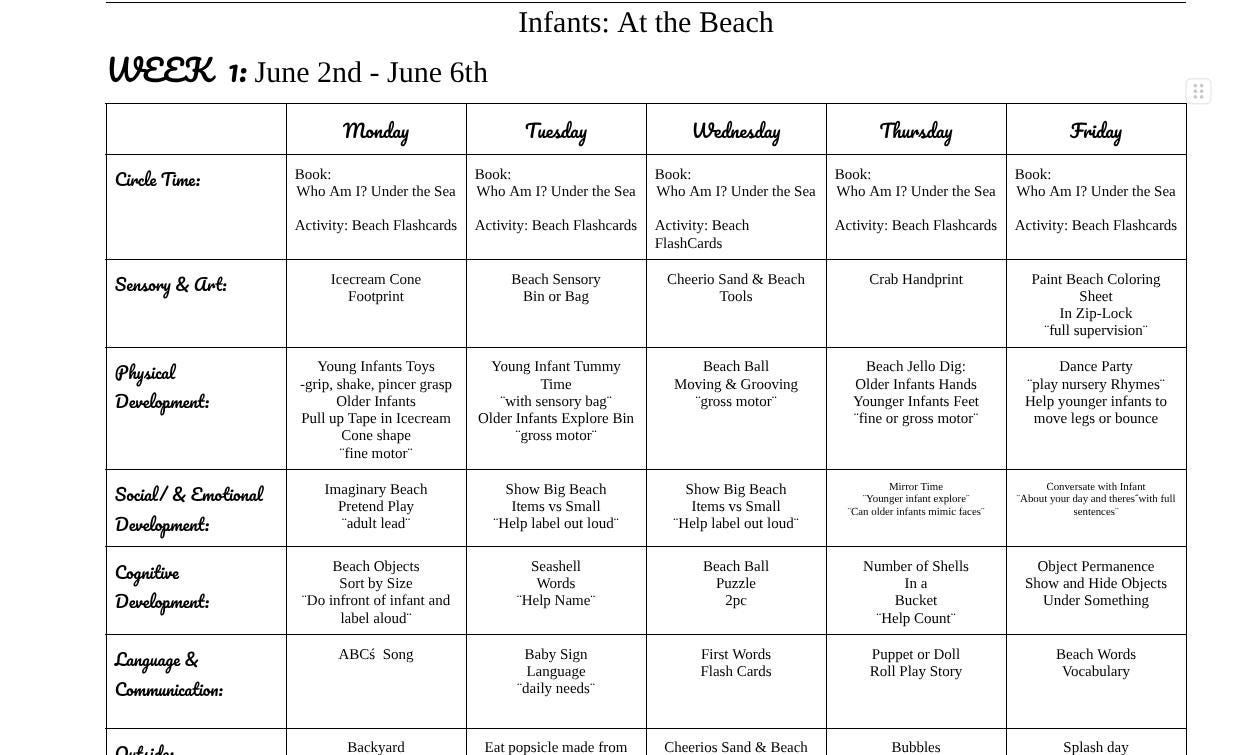 June Lesson Plan - Etsy