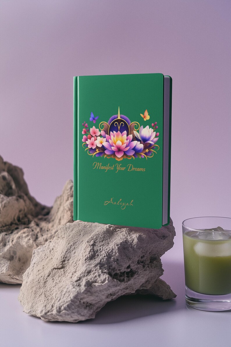 Charming Floral Hardcover Aries Journal | Personalize With Your Name ...