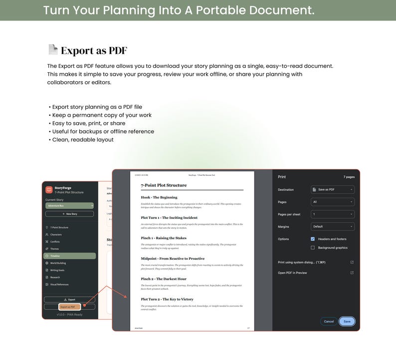 7 Point Plot Structure: Story Forge | Fictional Storytelling | World ...
