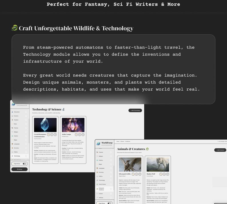 Fantasy World Building Templates, Map Maker & Novel Organizer for ...