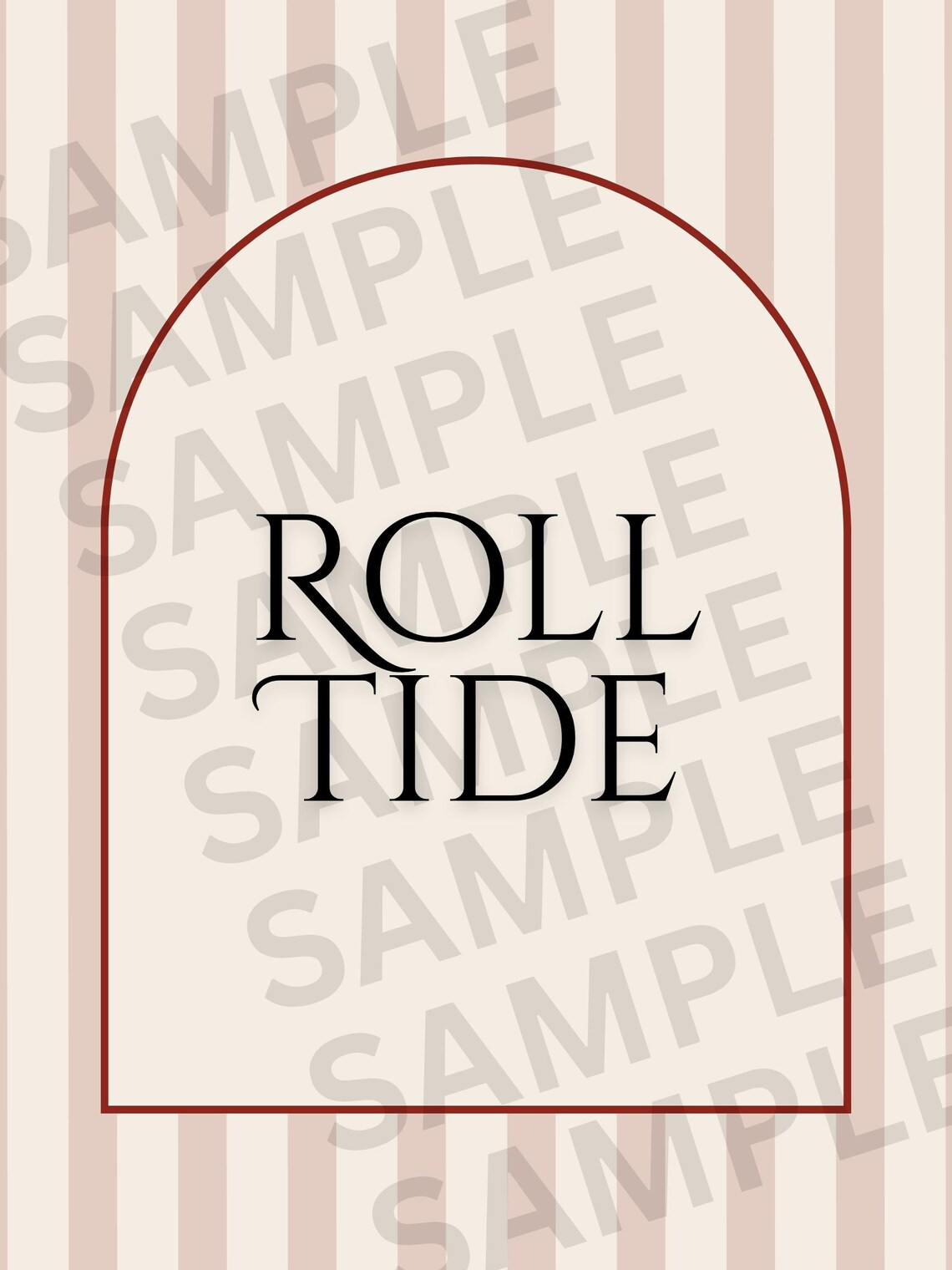 University of Alabama Dorm Decor Wall Art/ Bama Digital Poster/ Country ...