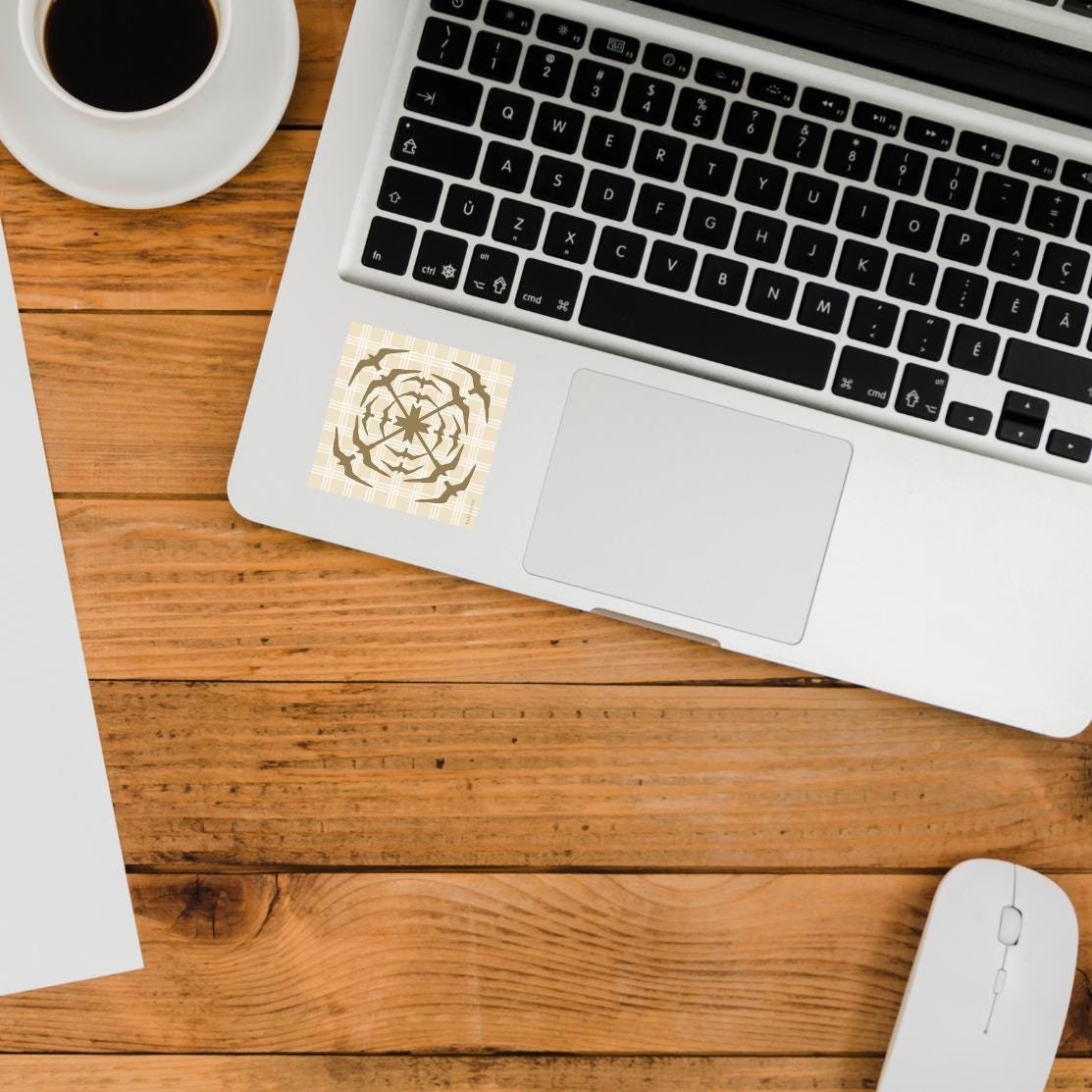 Iwa Bird Palaka Square Vinyl Stickers | Perfect for Gifts, Celebrations ...