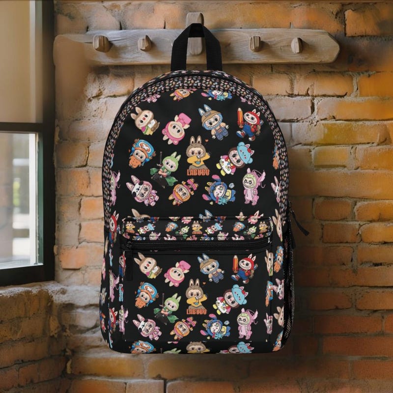 Labubu School Backpack - Etsy