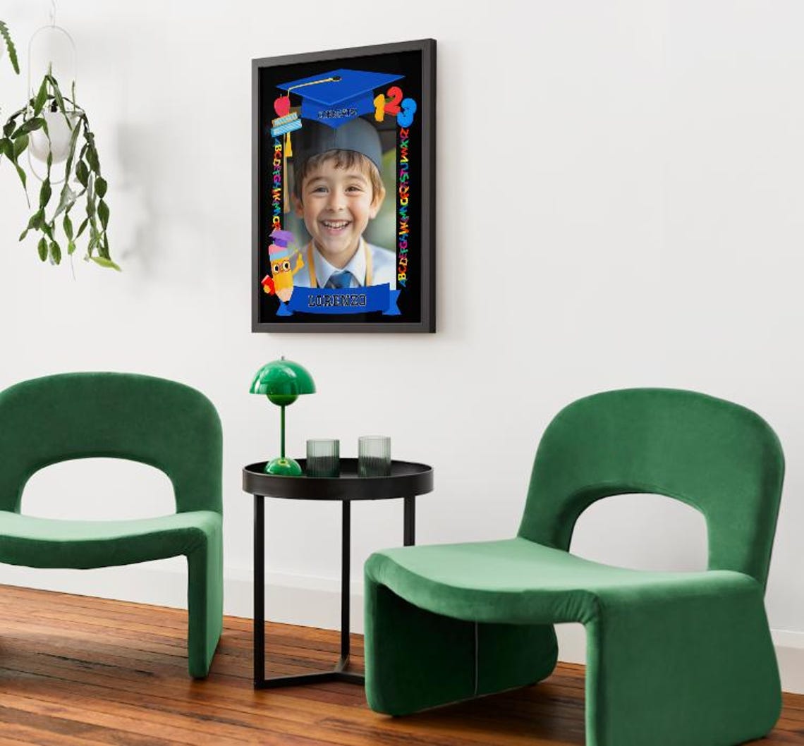 Preschool Graduation Picture Welcome Sign, Preschool Grad, Graduation ...