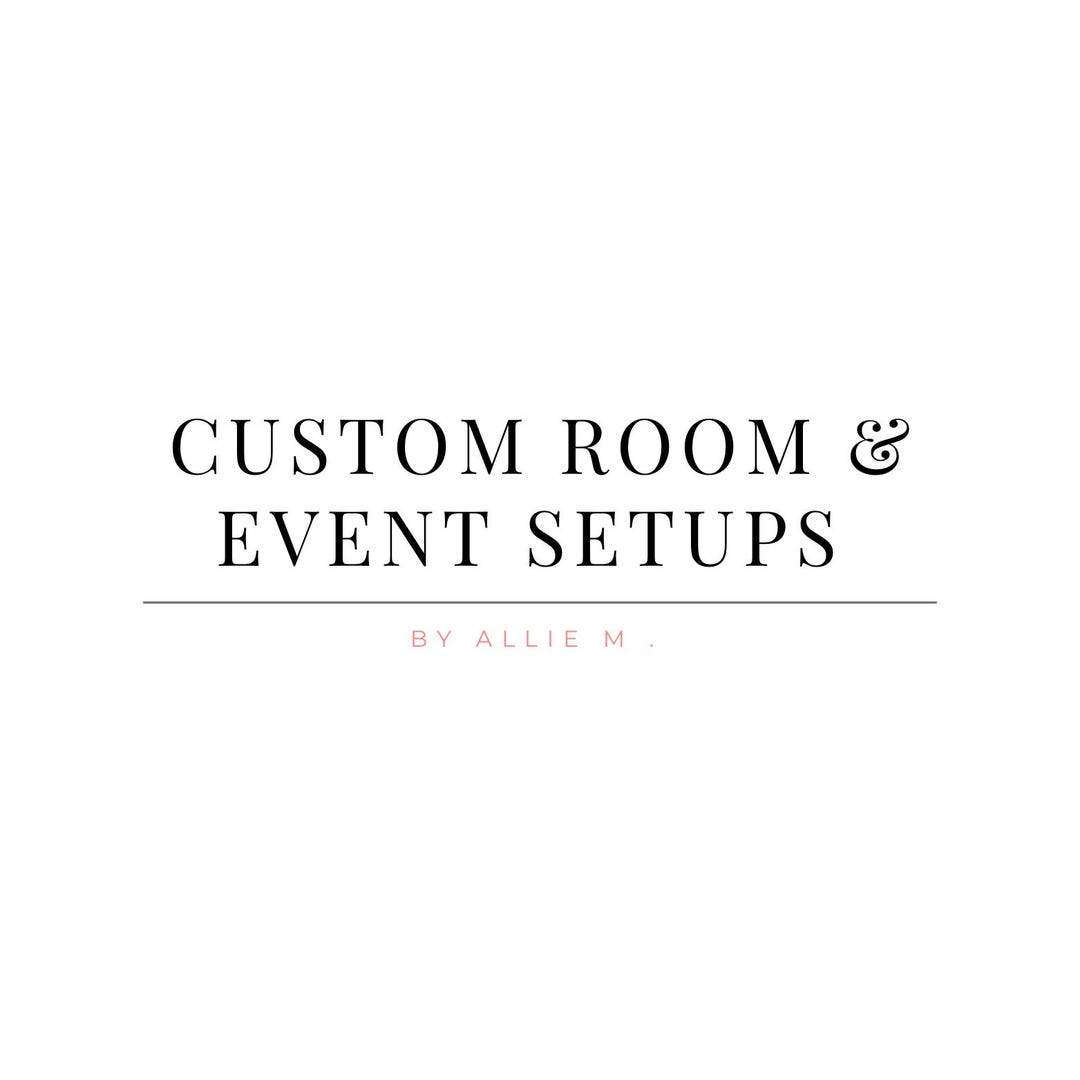 Custom Room Decor & Setup | Personalized Styling Local Only AL (final ...