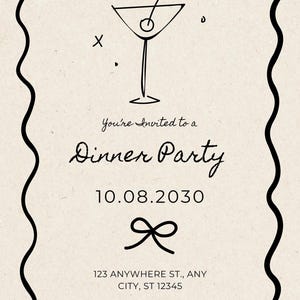 Vintage Charm Birthday Invitation Template - Etsy