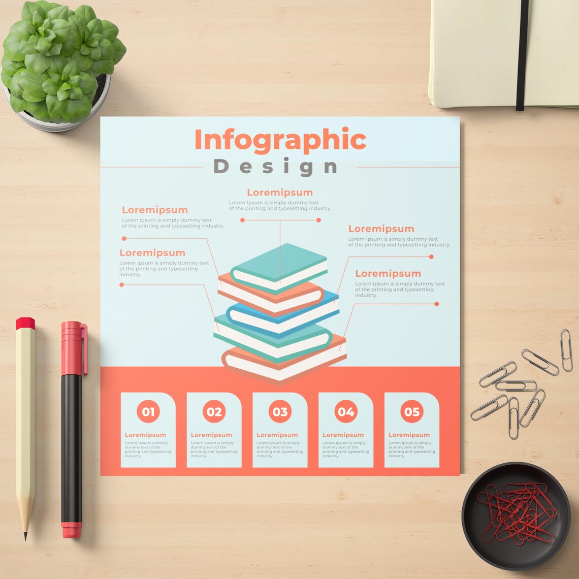 Educational Infographic Design | Editable AI File | Infographic ...