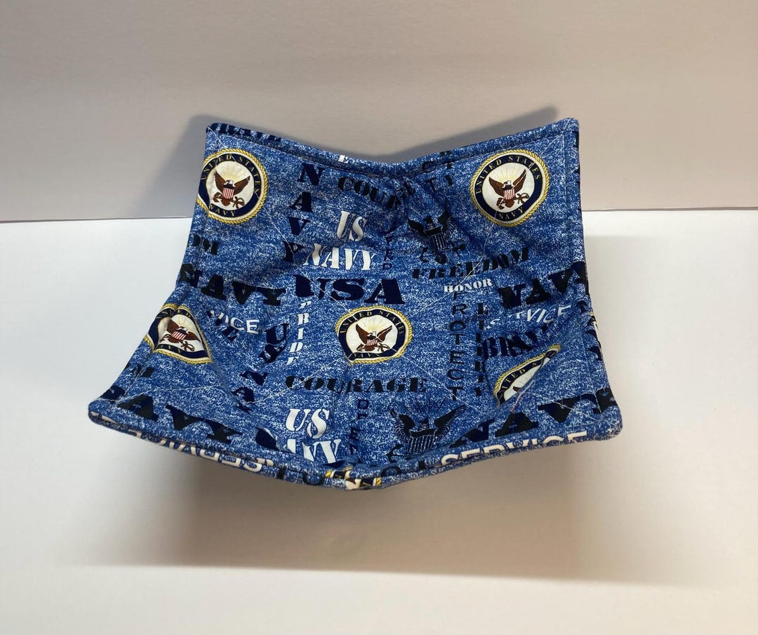 Bowl Cozy - 10" US Navy Military, Microwave Safe and Machine Washable ...