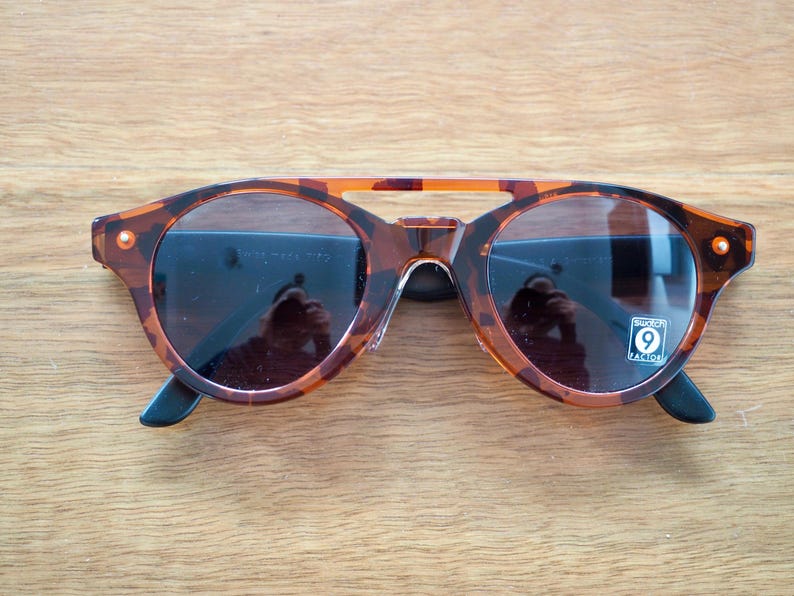 Vintage 1990s Swatch Eyes Sunglasses Tortoiseshell Aviators - Etsy