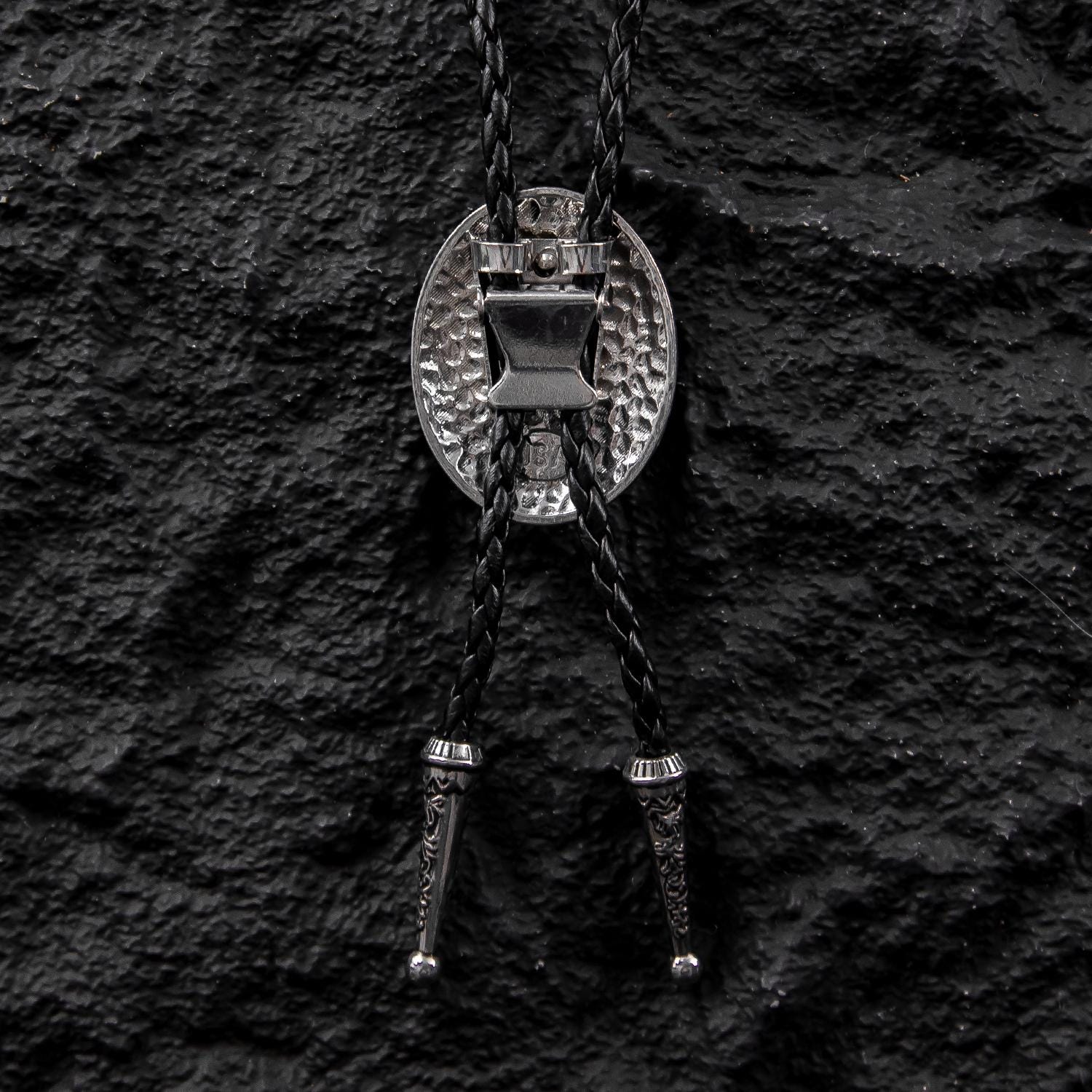 Vintage Silver Bolo Tie, Western Wedding Jewelry, Wedding Bolo Ties ...