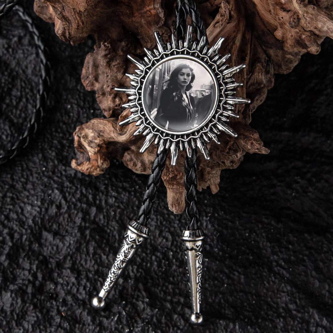 Custom Photo Bolo Tie, Personalized Wedding Gifts, Company Logo Bolo ...