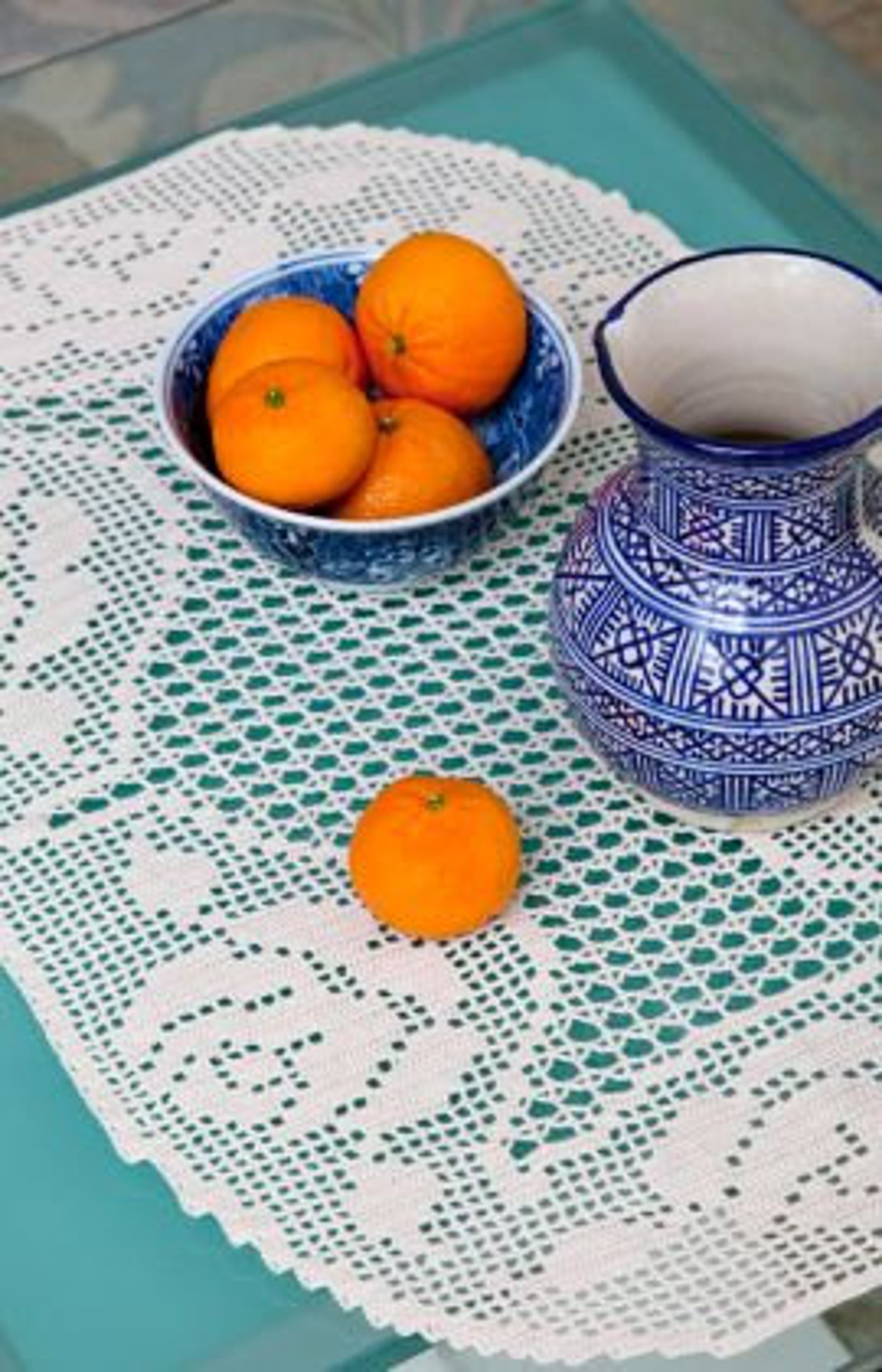 Roses in the Oval Filet Crocheted Runner - Etsy