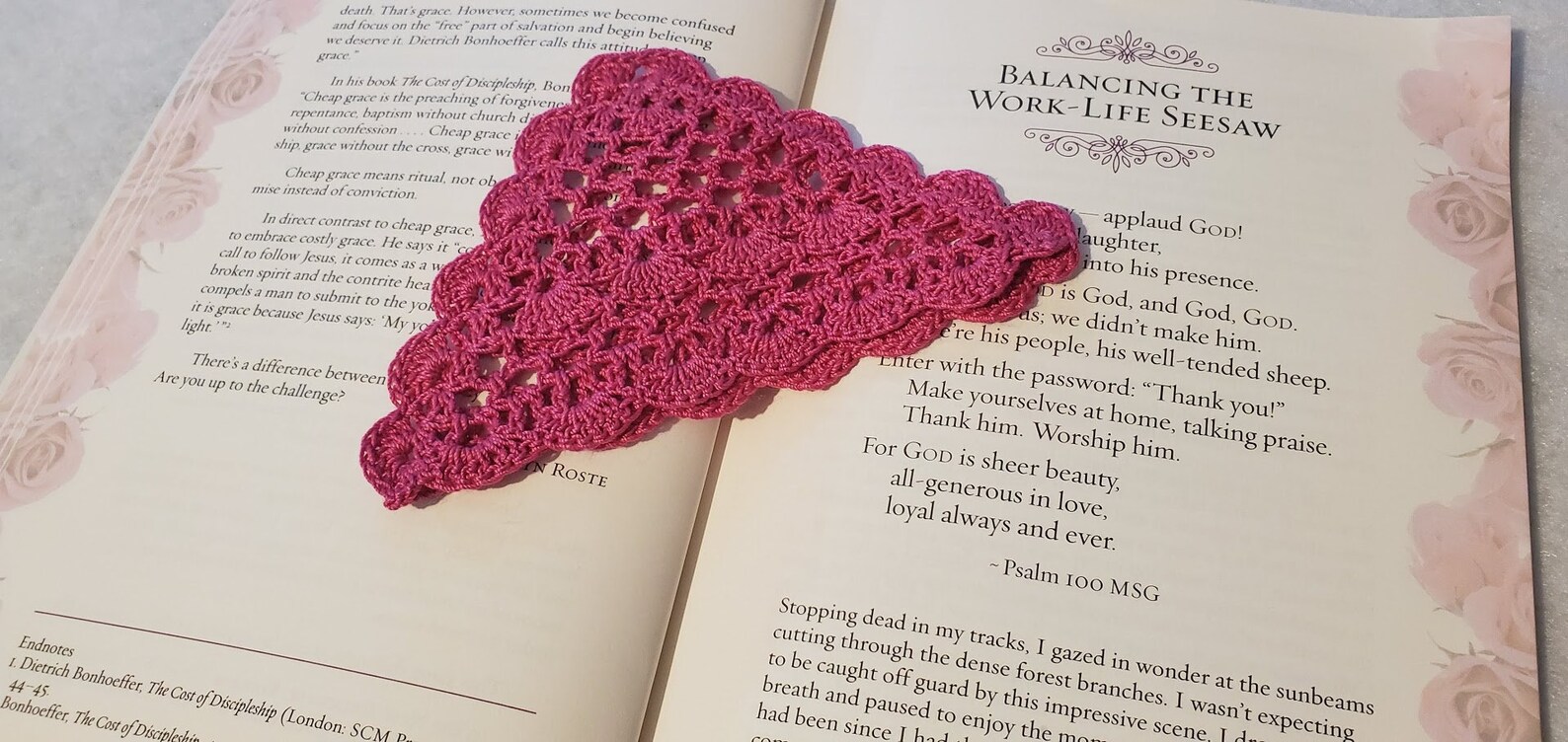 Handmade Bookmark Corner Bookmark Bookclub Favors Crochet - Etsy