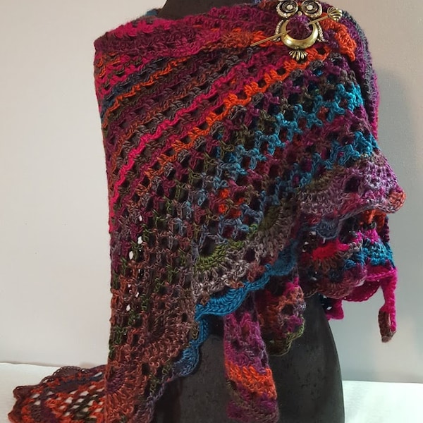 Bohemian Shawl - Etsy