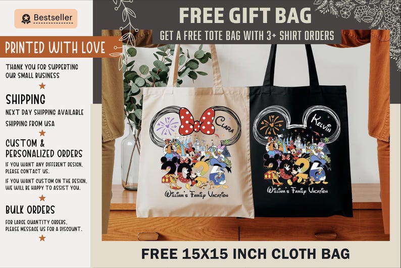 Disney Family Making Memories Together 2026 Shirt, Personalized Mickey ...