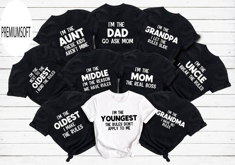 Family Reunion T-shirt: Funny Matching Group Tee (unisex Soft Cotton ...
