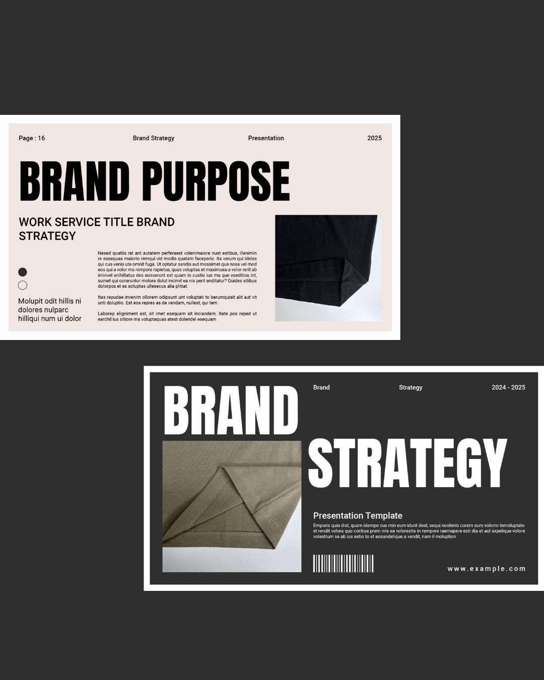 Brand Strategy Template for Indesign: Pitch Deck & Presentation - Etsy