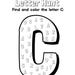 Alphabet & Color Activity Sheet for Toddlers | Learn Abcs and Colors ...