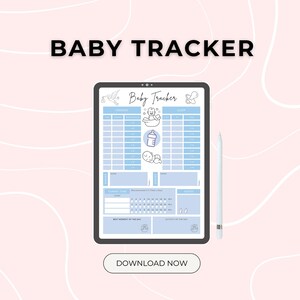 Printable Baby Tracker | Feeding Naps and Diaper Log | Tummy Time and ...