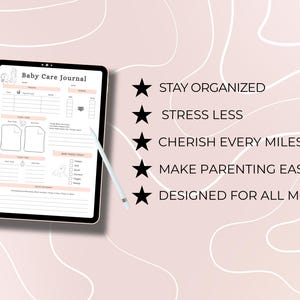 Printable Daily Baby Care Journal | Feeding Tracker | Baby Tracking ...