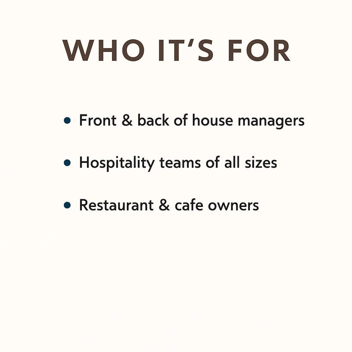 Restaurant & Cafe Briefing Sheet Template | Daily FOH BOH Shift Planner ...