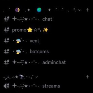 Space Theme | Discord Server Template - Etsy