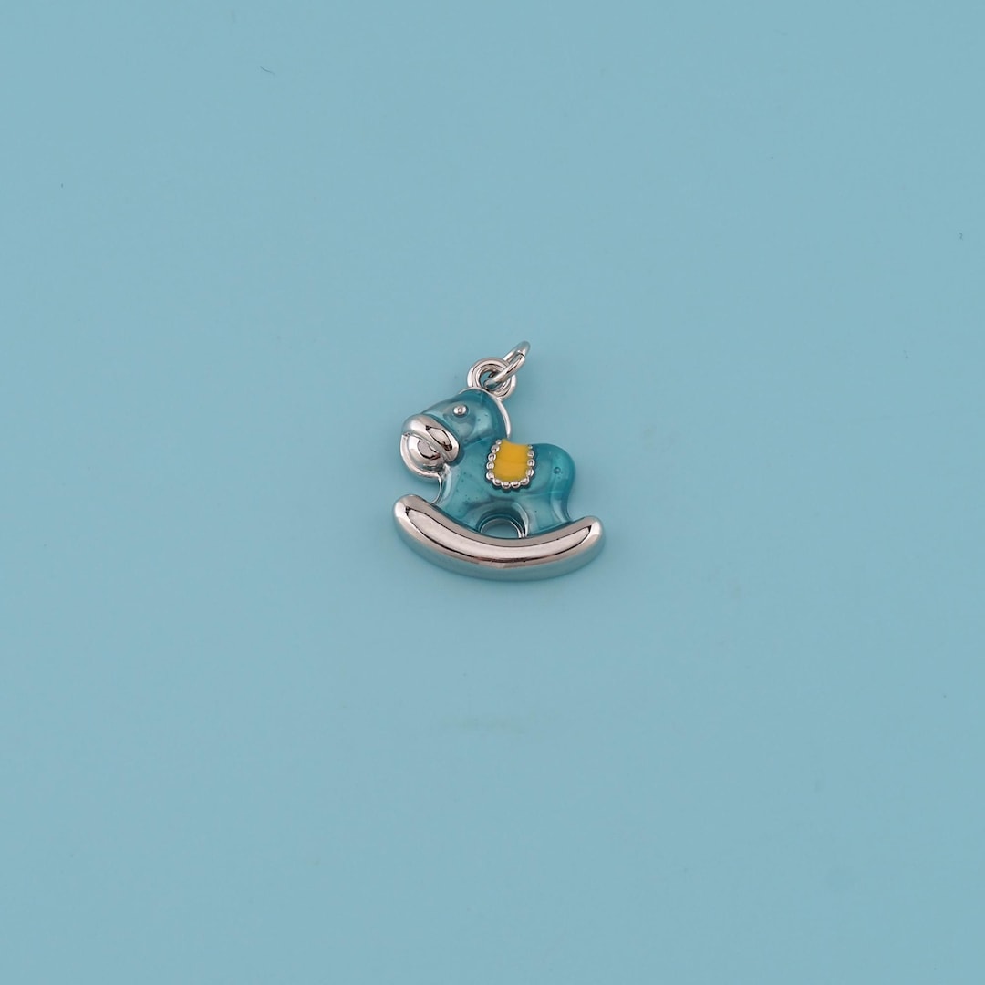Silver Trojan Horse Pendant,enamel Trojan Horse Pendant,toy Charm ...