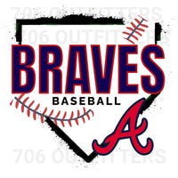 Braves Baseball Design: Atlanta Team SVG, PNG (instant Download) - Etsy