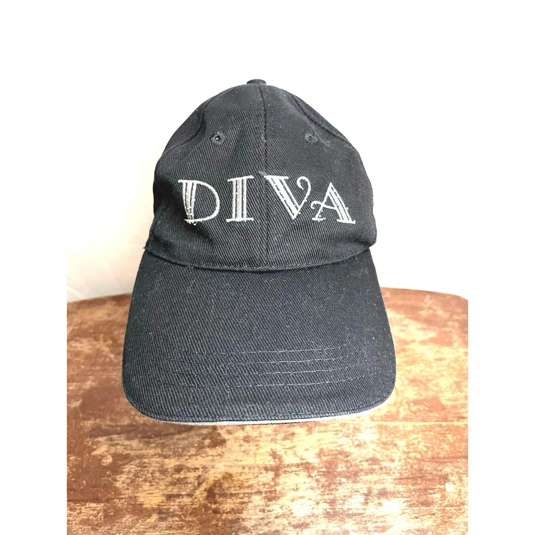 Black DIVA Embroidered Light-up Baseball Cap Adjustable - Etsy