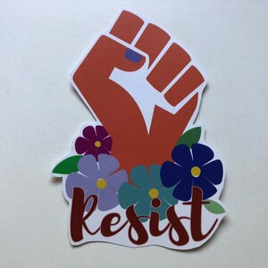 RESIST - Vinyl, Window Decal - Etsy