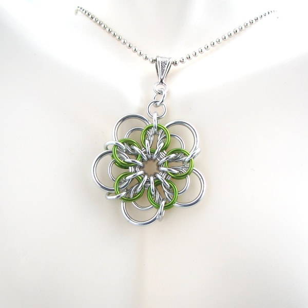 Chainmaille Pendant - Etsy