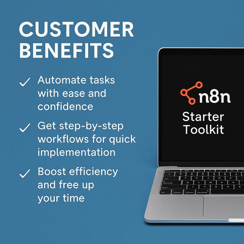 N8n Starter Toolkit | Step-by-step Automation Guide | Beginner-friendly Workflow | No-code ...