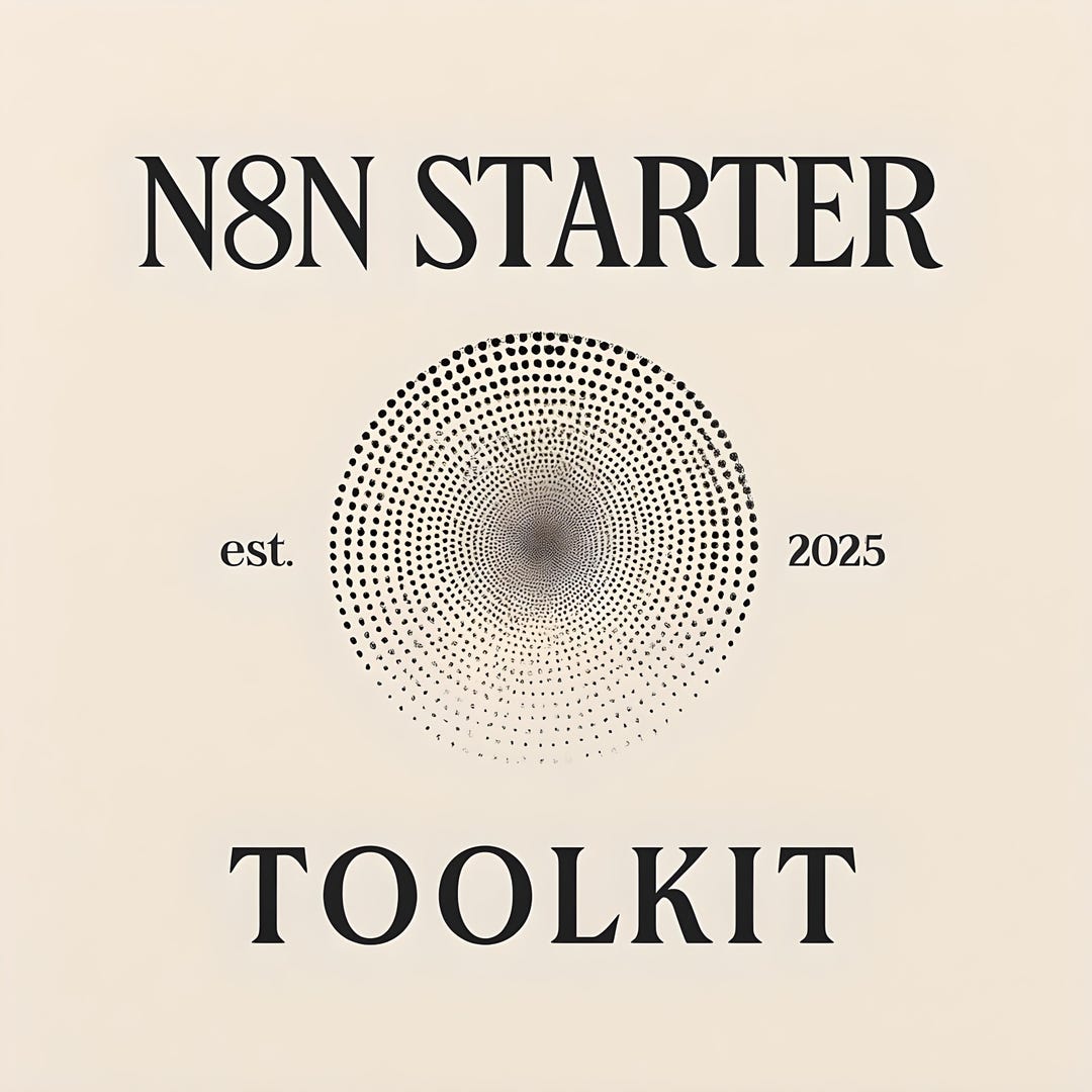 N8n Starter Toolkit | Step-by-step Automation Guide | Beginner-friendly Workflow | No-code ...