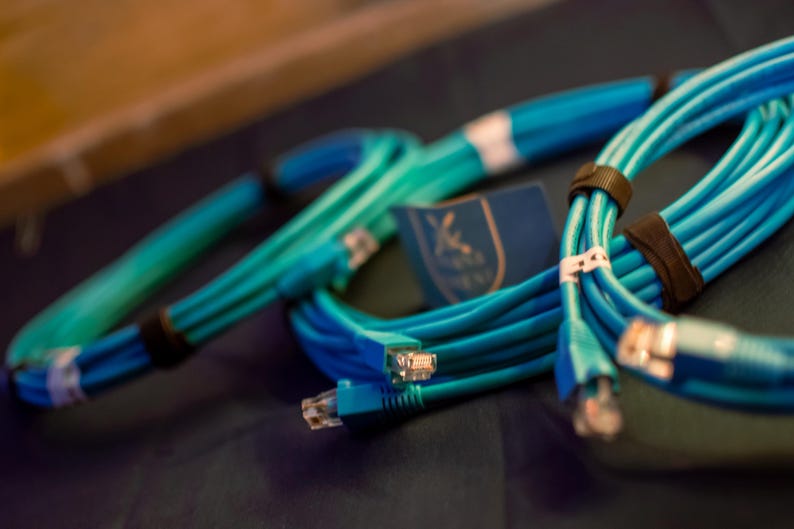 Custom Length CAT6 RJ45 Ethernet Cable - Handmade - SOLID COPPER ...