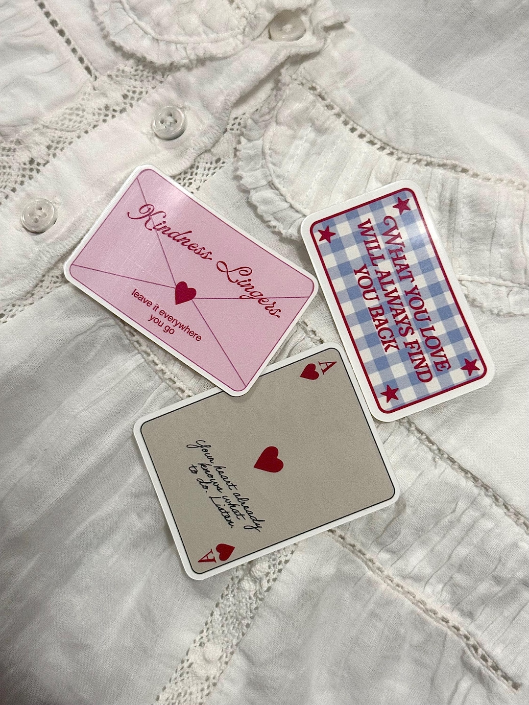 Soft Girl Sticker Pack: Waterproof Aesthetic Motivational Manifesting ...