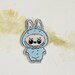 Cute Labubu-inspired Character Badges – Retractable ID Holder - Etsy