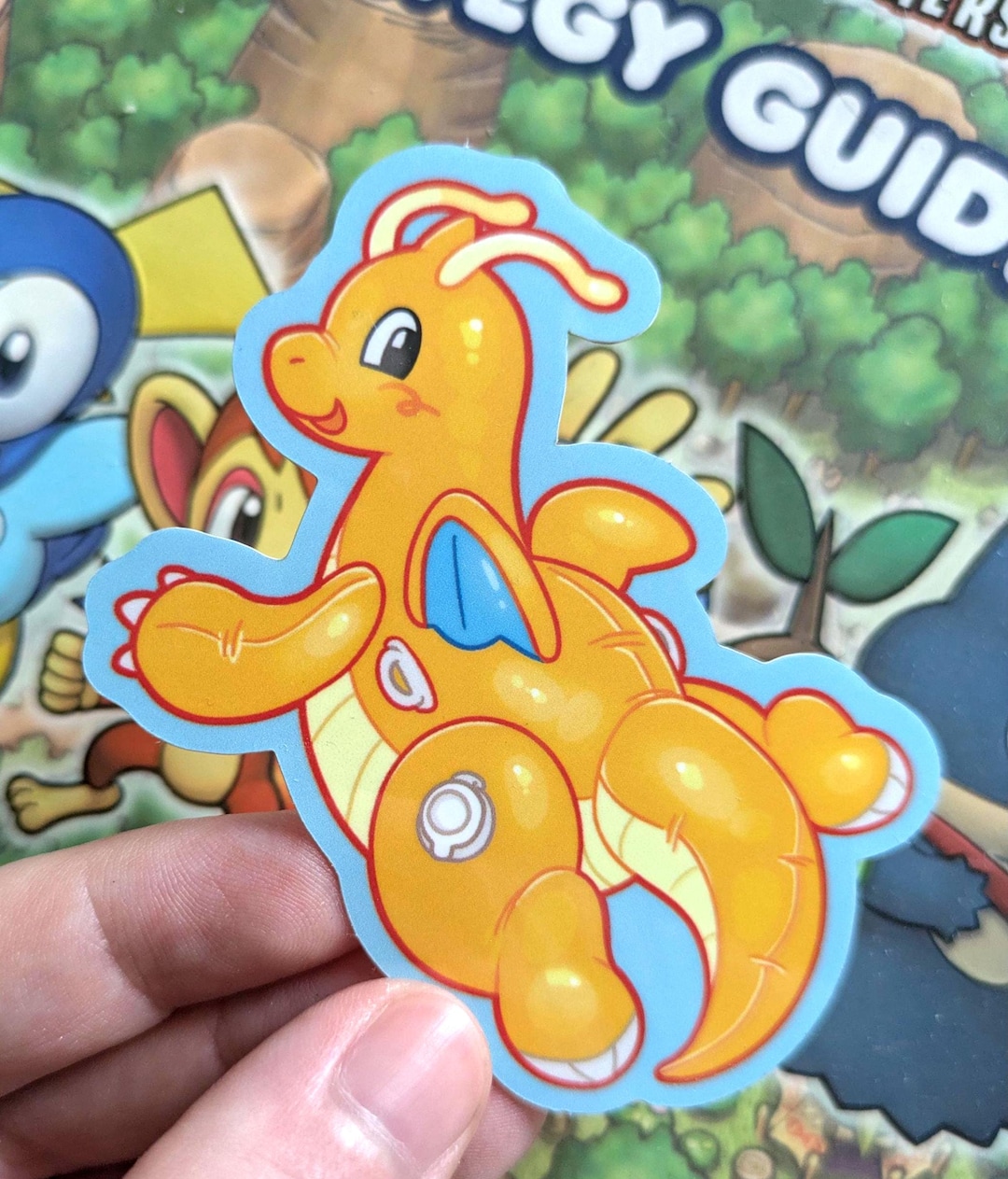 Pooltoy Dragonite Sticker - Etsy