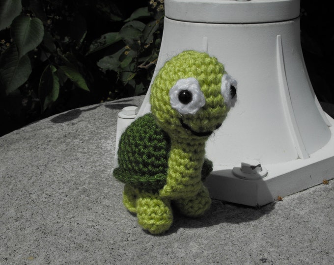 MADE TO Order-shelton the Turtle Crocheted Toy - Etsy
