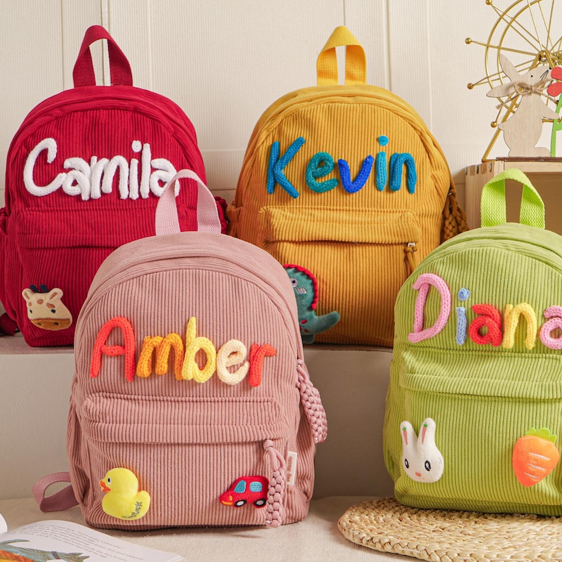 Personalized Kids Backpacks - Etsy