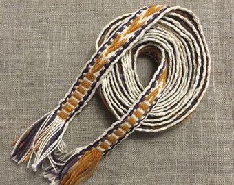 Norwegian Woven Belt - Etsy