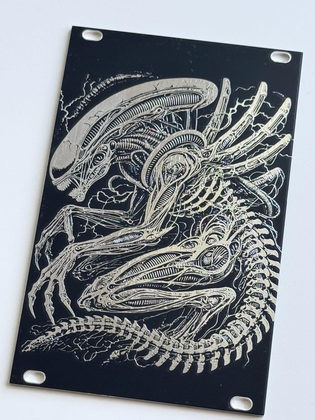 The Alien - 16HP Eurorack Modular Synth Blank Panel With Unique Artwork ...
